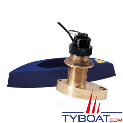 Airmar - Sonde traversante bronze -B744V 600W - 50/200 KHz triducer ...