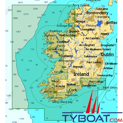 West Coast Of Ireland Map - Map