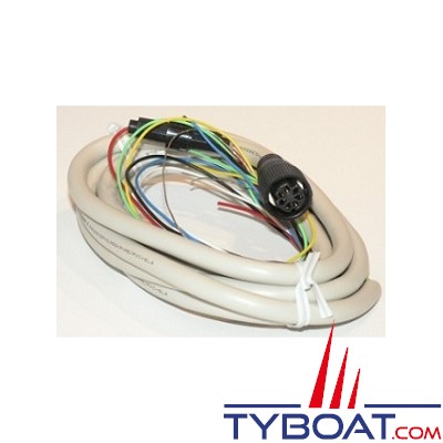 Furuno - Câble alimentation et NMEA0183 pour GP32/GP37/NX300/RD30 ...