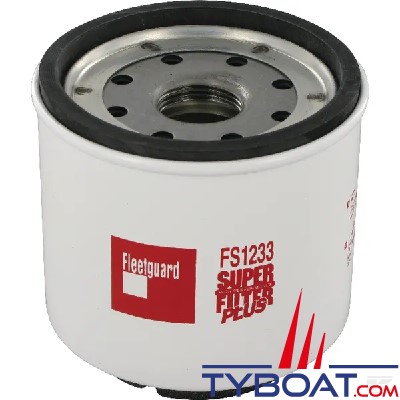 Fleetguard - FS1233 - Filtre à carburant pour ONAN MDKC, 6.5MDKD, MDKUB ...