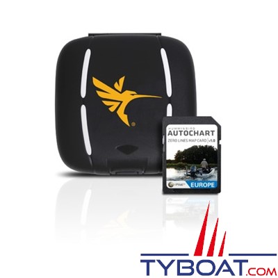 HUMMINBIRD - Carte Europe "Zéro line" pour logiciel Autochart ...