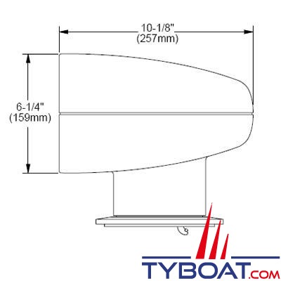 Jabsco - Projecteur type 146SL avec tableau de commande - 50 W - 12 ...
