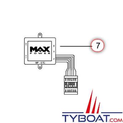 MAX POWER - Carte électronique CT35/45/60/80 MAX POWER MP315310 ...