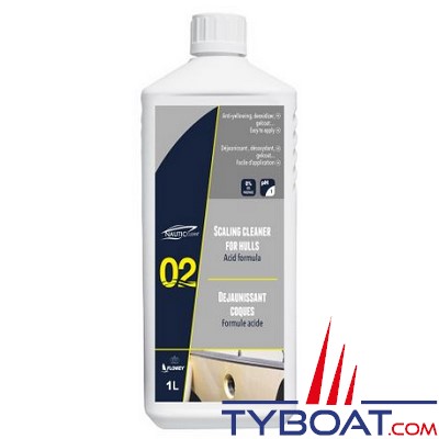 Nautic Clean - 02 - Déjaunissant coque - 1 Litre NAUTIC CLEAN NC02-001 ...