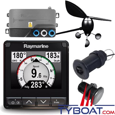 Pack Raymarine i70s (instrument couleur, capteur vent, DST800 ...