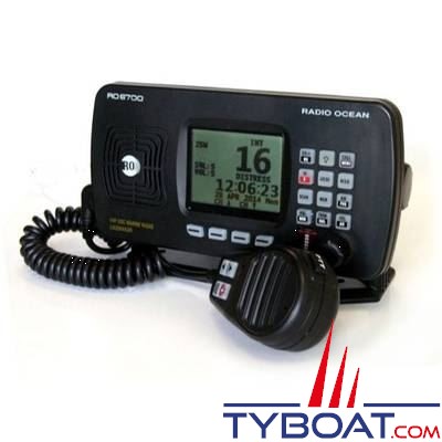 Radio Océan - VHF/ASN marine RO6800AIS - MEA0183 / NMEA2000 - Avec ...