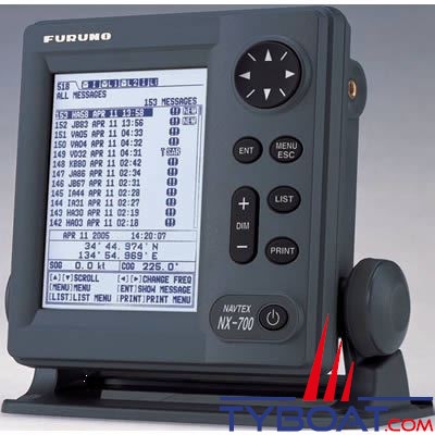 Furuno - Récepteur Navtex NX-700D pro B bifréquence 490/518 khz FURUNO ...